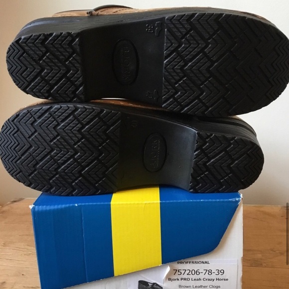 Bjork | Shoes | Bjork Leah Crazy Horse Leather Clog Size 39 Never Worn ...